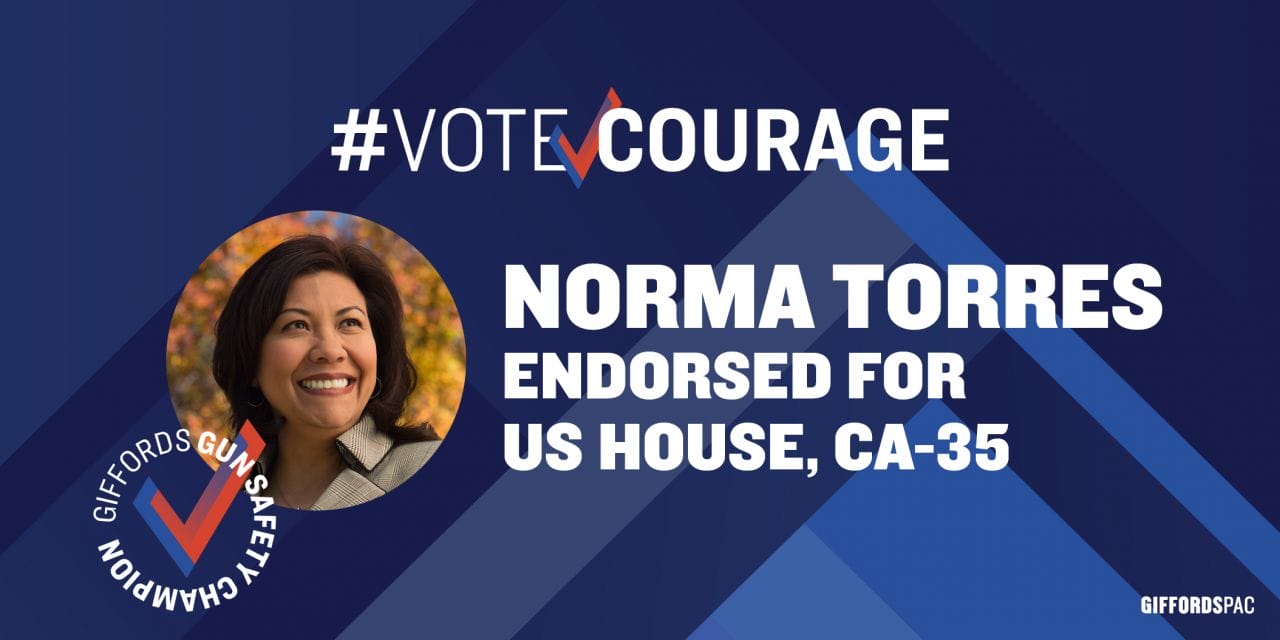 Giffords Endorses Congresswoman Norma Torres for Reelection to Congress ...